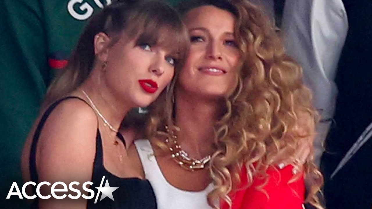 Taylor Swift & Blake Lively Cheer For Travis Kelce At Super Bowl LVIII ...