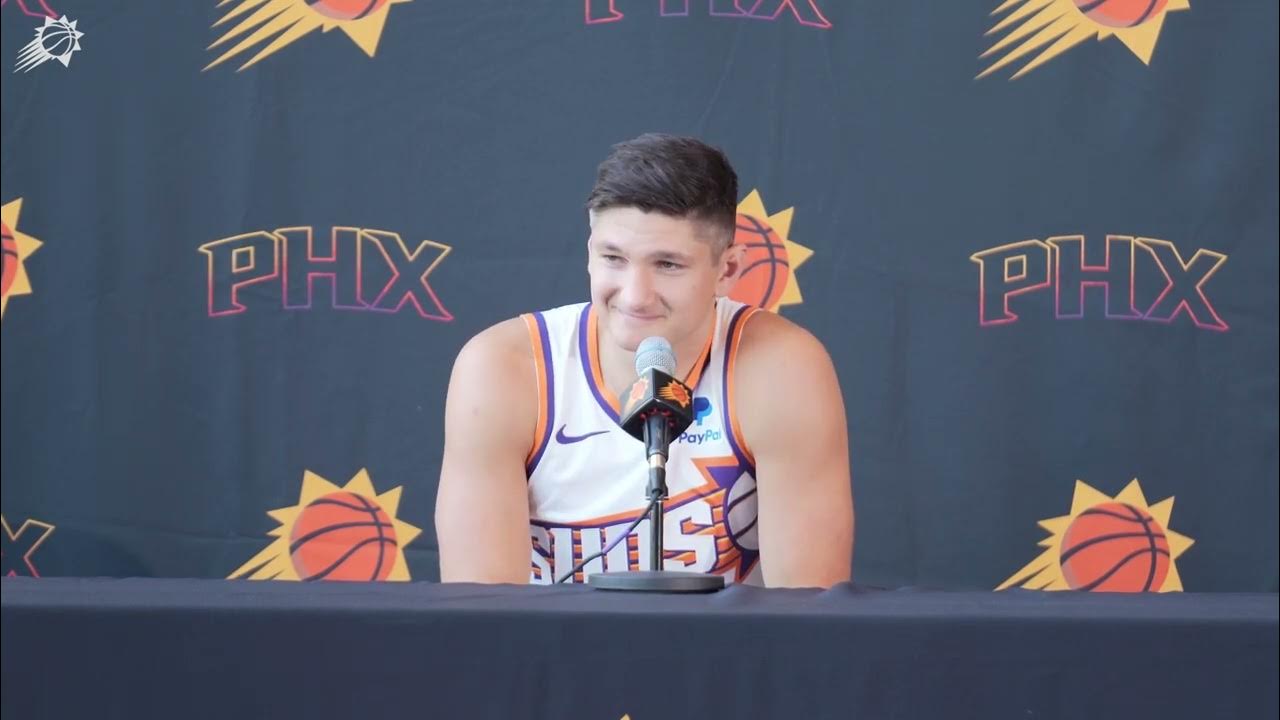 Grayson Allen 2023 Phoenix Suns Media Day Press Conference - YouTube