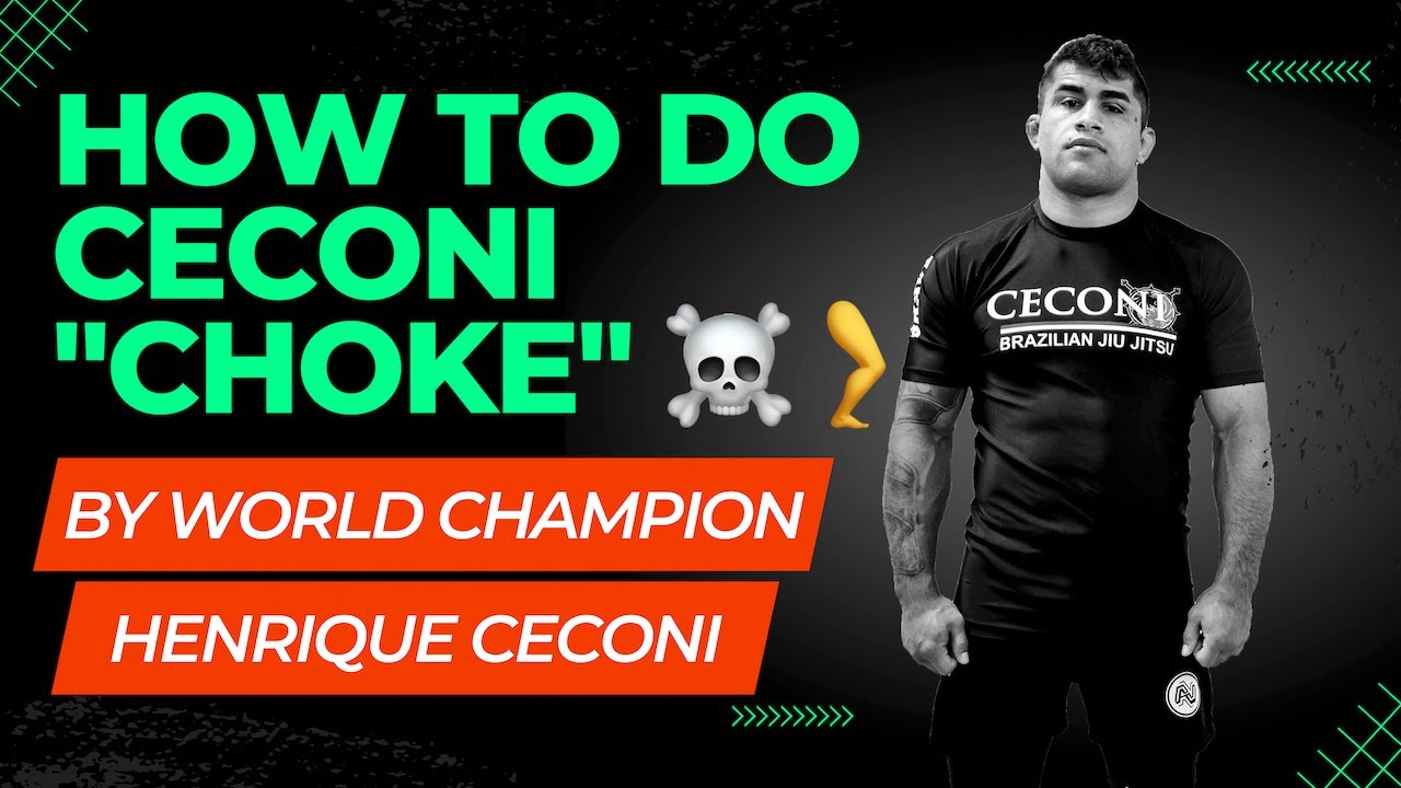 How to do Ceconi Choke by BJJ World Champion – Henrique Ceconi - YouTube
