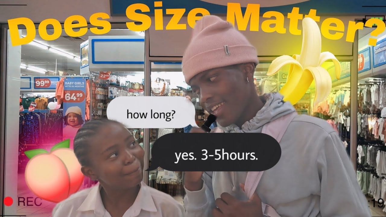 Does Size Matter?🤔 And How Long Should They Last?👀🫵🏾 - YouTube