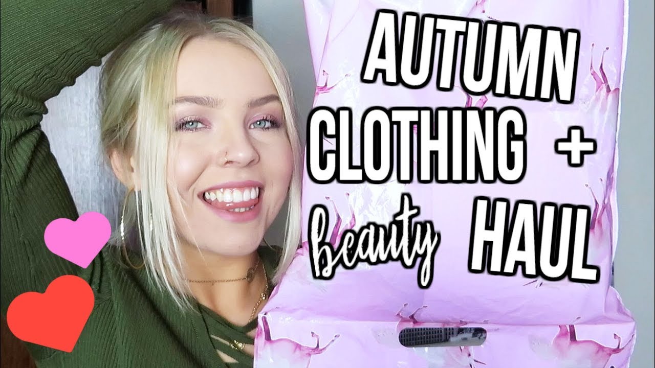 AUTUMN BEAUTY + FASHION HAUL / PRETTY LITTLE THING, ASOS + MORE ...