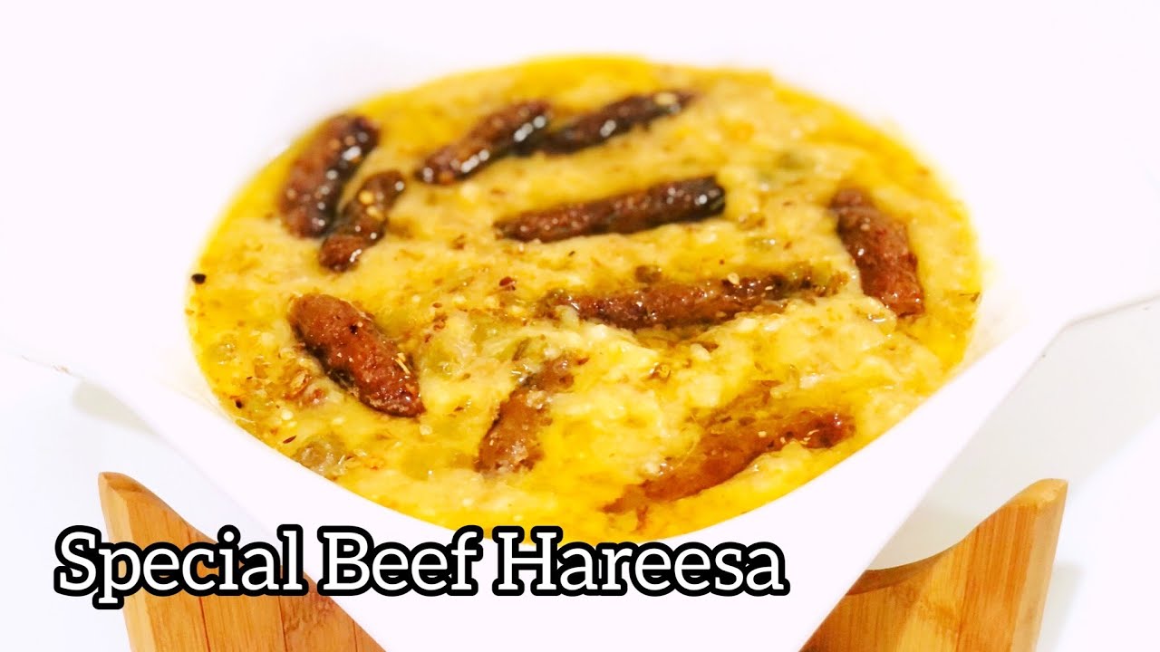 How to make Beef Hareesa | Best recipe of hareesa | hareesa by zaiqa ...
