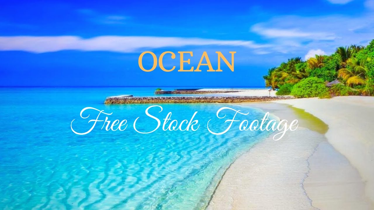 Ocean waves free stock footage | Copyright free video | creative ...