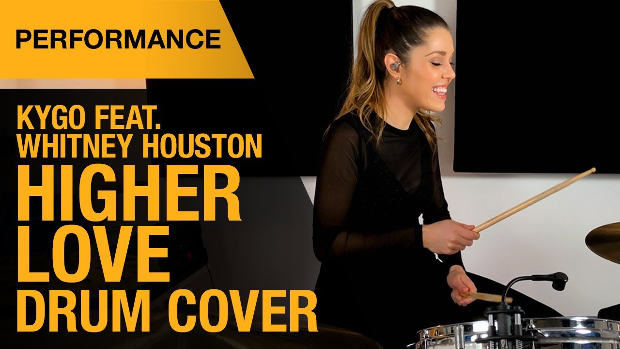 Kygo feat. Whitney Houston - Higher Love | Drum Cover | Domino ...