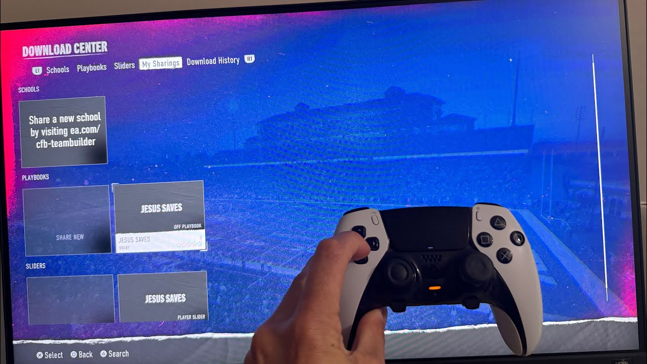 College Football 25: How to Upload Custom Playbook to Download Center ...