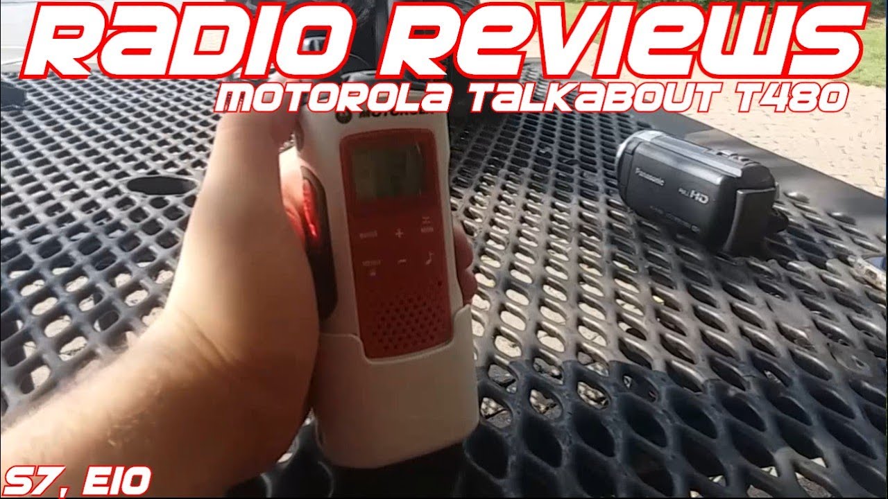 Radio Reviews: Motorola Talkabout T480 - YouTube