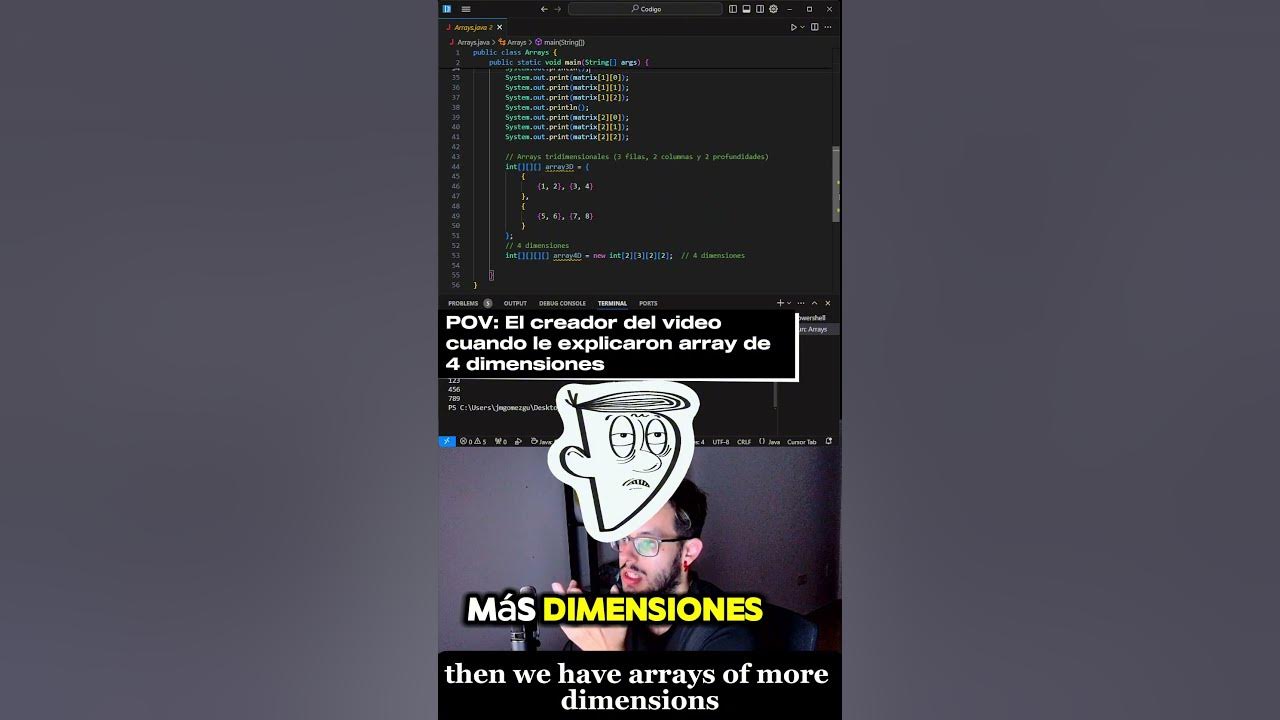 Array Parte 3 Coding Tutorial Programación Desarrollobackend Youtube