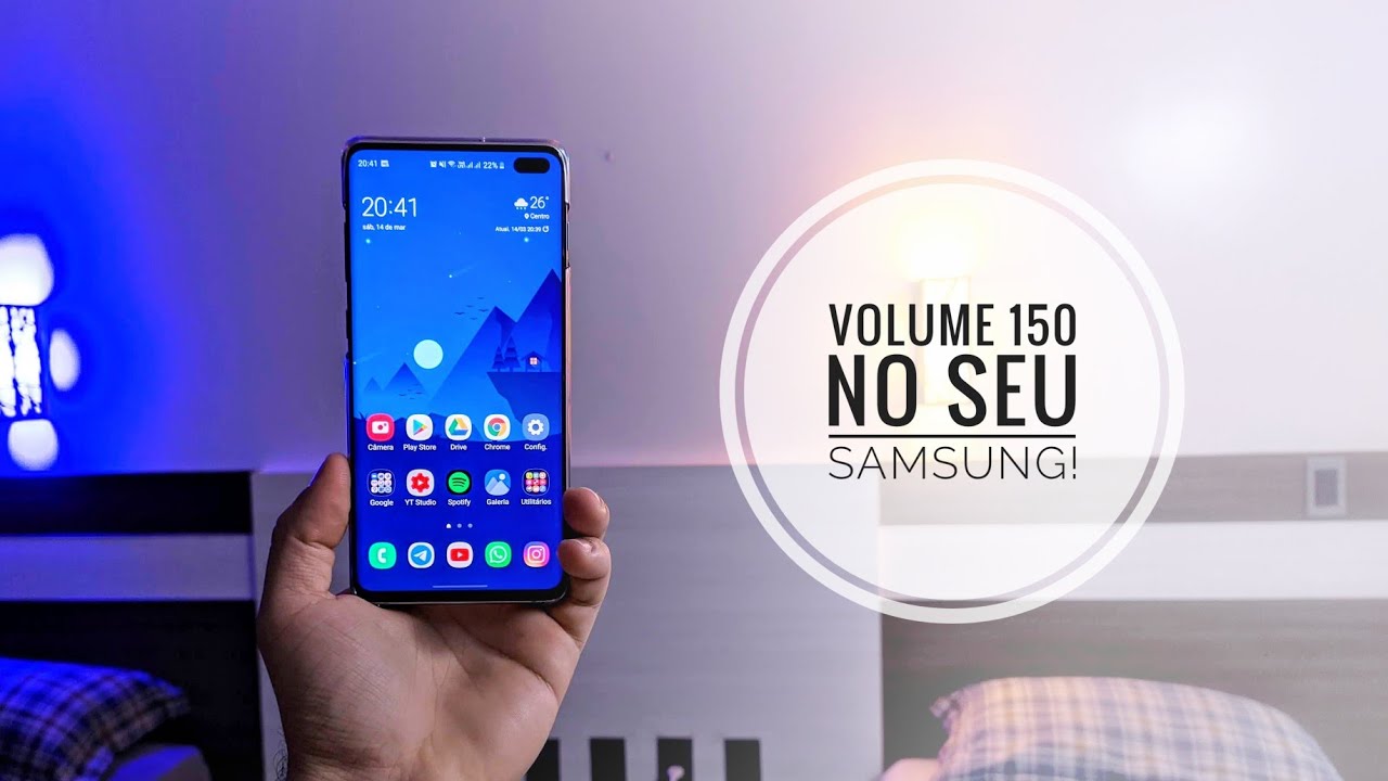 Como Aumentar o VOLUME de áudio até 150 no seu SAMSUNG! - YouTube
