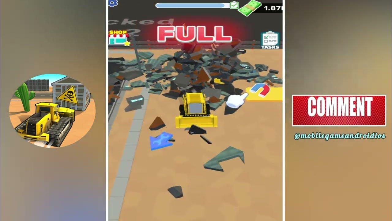Dozer Demolish - Gameplay Walkthrough Part 1 All Levels (Android, Ios) - YouTube