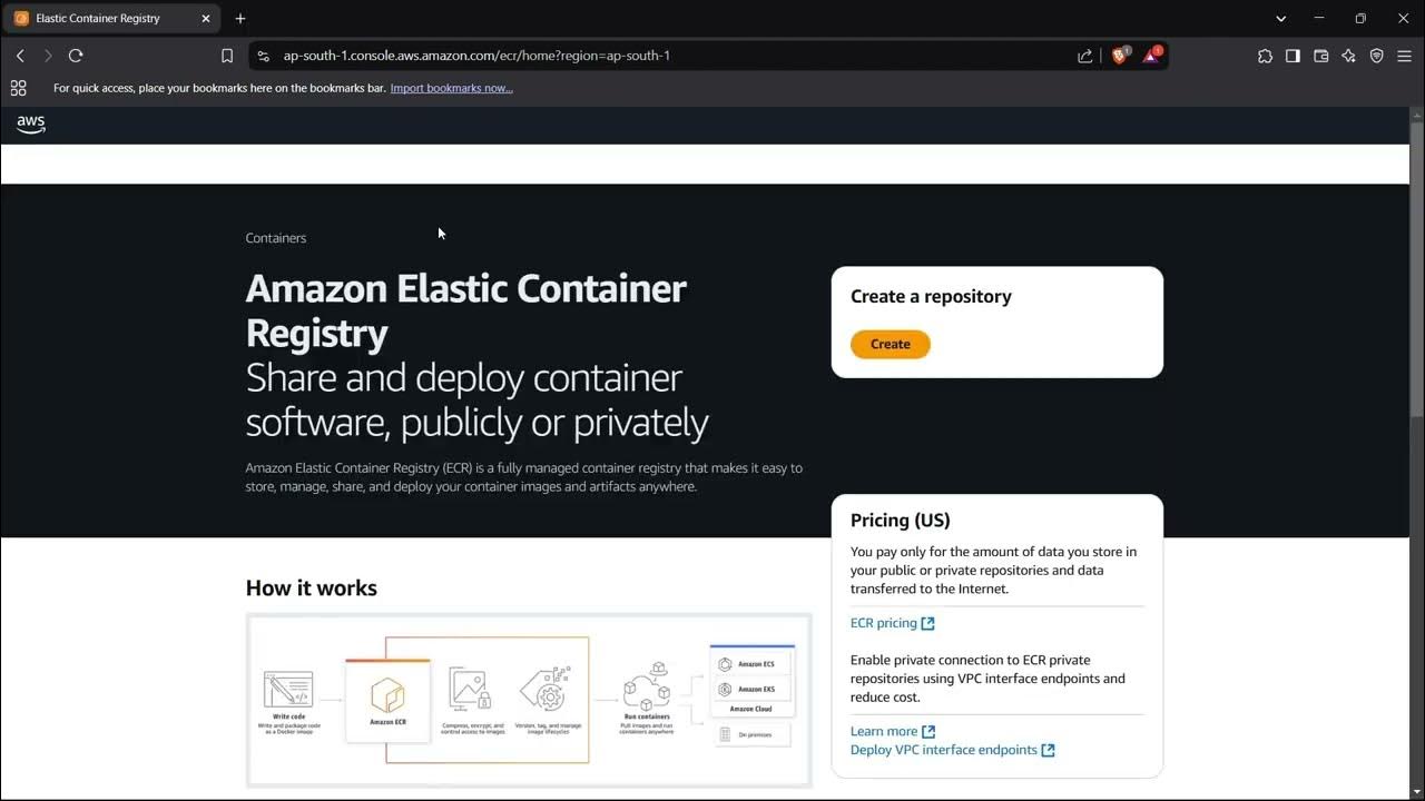 How to Deploy a Flask App Using AWS ECR & AWS EC2 | Step-by-Step Guide (2025) - YouTube