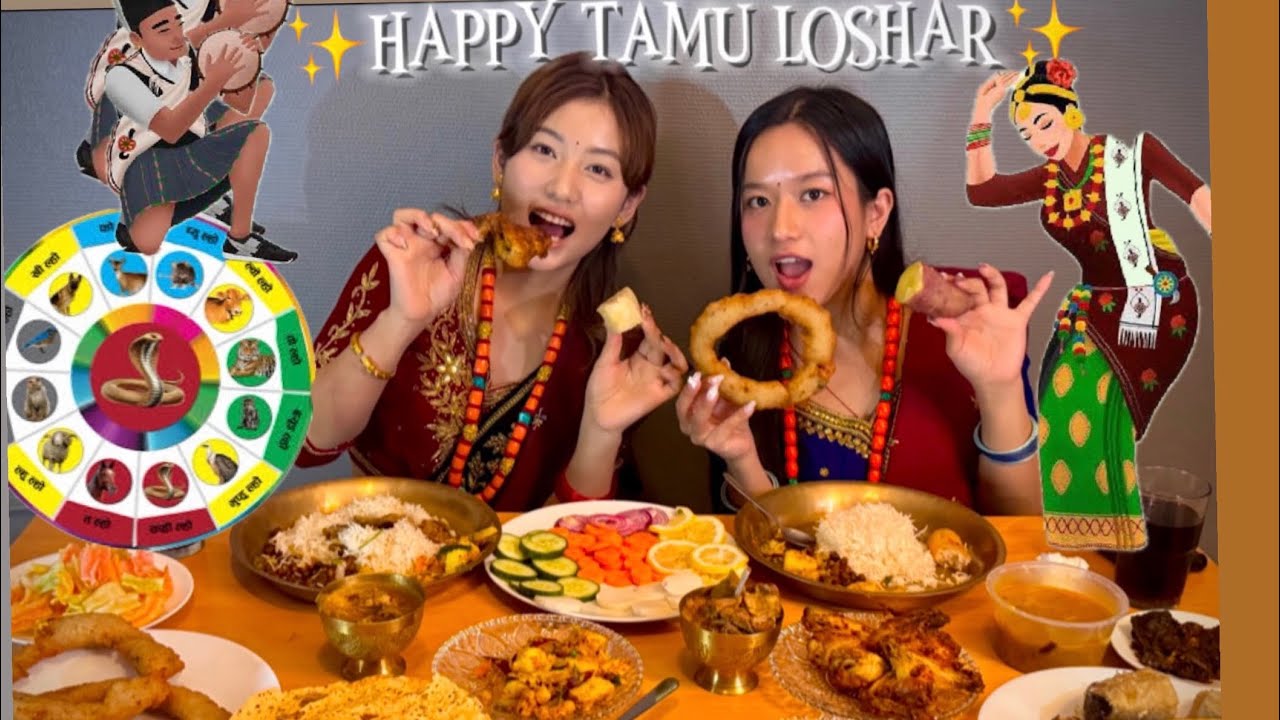 TAMU LOSHAR SPECIAL ️mitho guff gaff🥰purano Samjana🥹 ️#nepalifood - YouTube