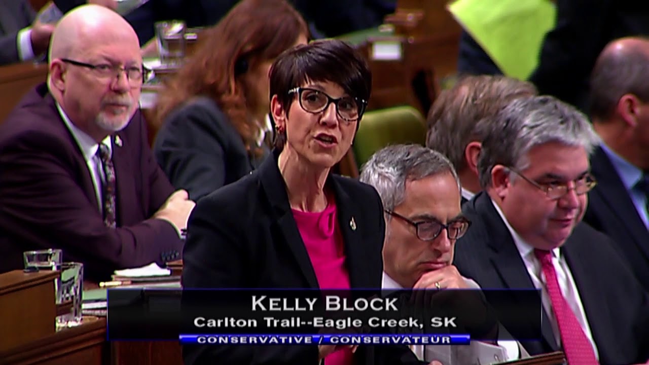 MP Kelly Block announces new member to Parliament Rosemarie Falk - YouTube