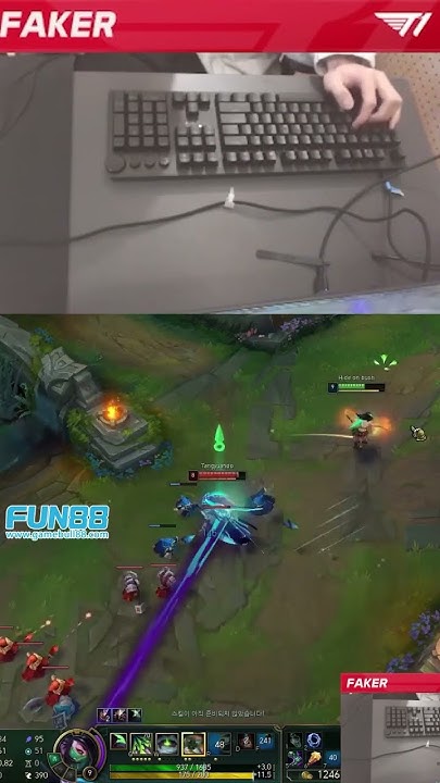 FAKER KEYBOARD SKILLS - YouTube