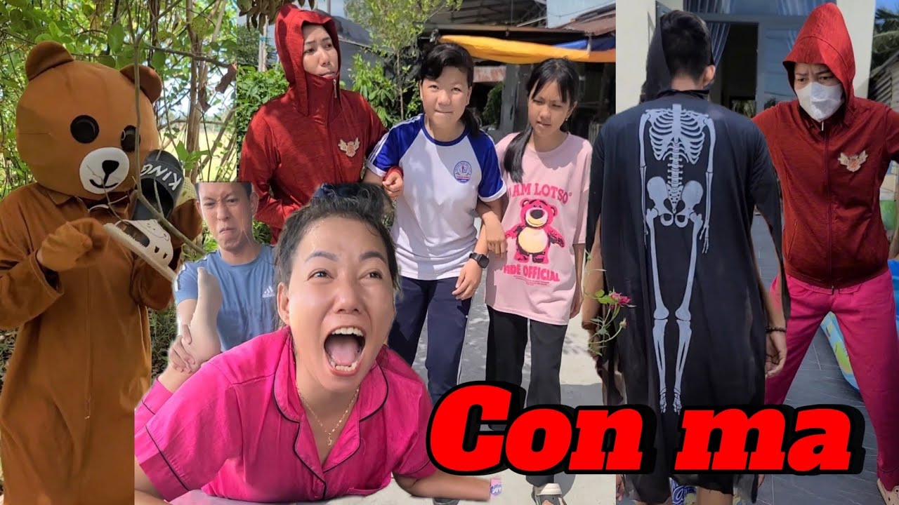 Con ma và những video vui nhộn - YouTube