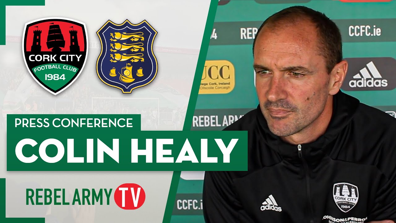 Press Conference | Colin Healy | Cork City vs Waterford - YouTube