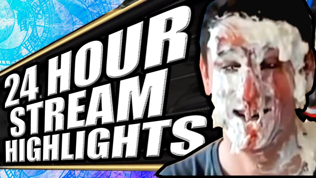 I DID A 24 HOUR STREAM! Here are some of the best bits!!! - YouTube