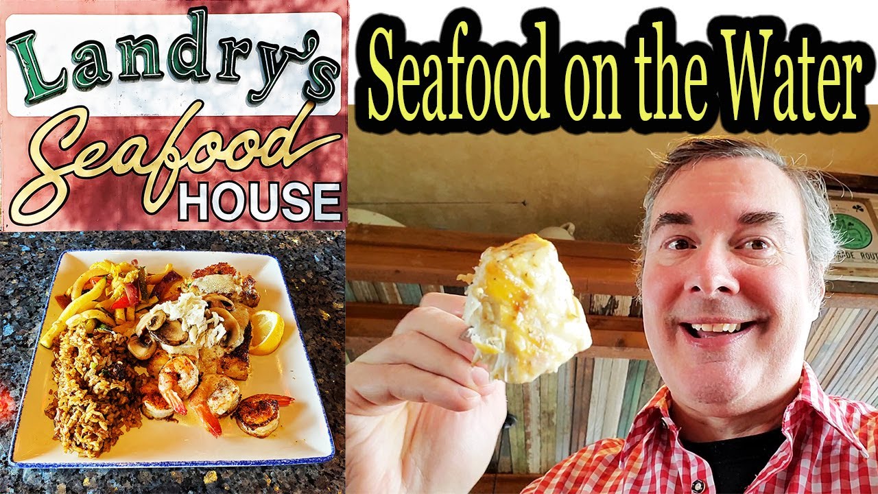 New Orleans Seafood Gulf Fish, Shrimp & Crab Cake at Landry’s Seafood ...