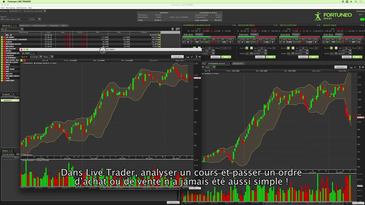 Fortuneo Live Trader promo video - YouTube