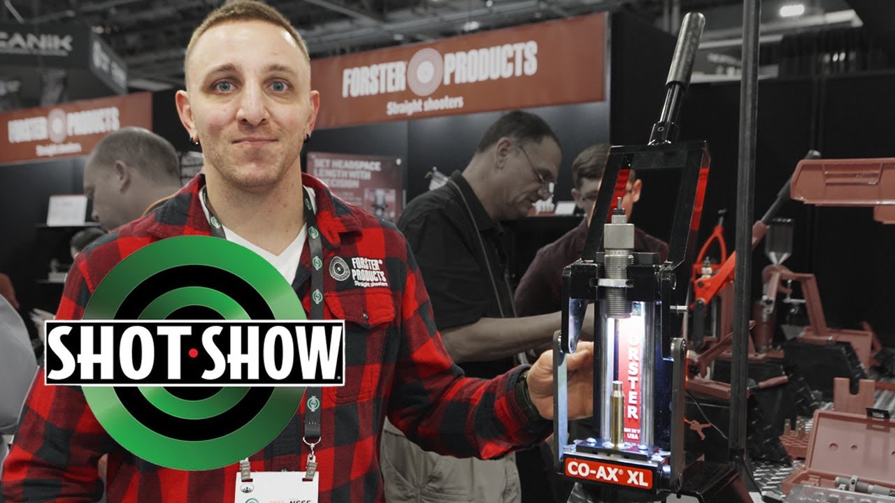 Forster Co-Ax XL Reloading Press - Shot Show 2023 - YouTube