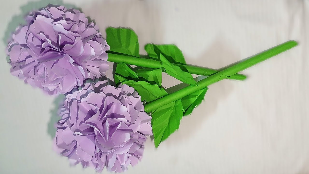 Easy Paper Flower - Cute & Smoothy Flower Ball : Cara mudah membuat ...