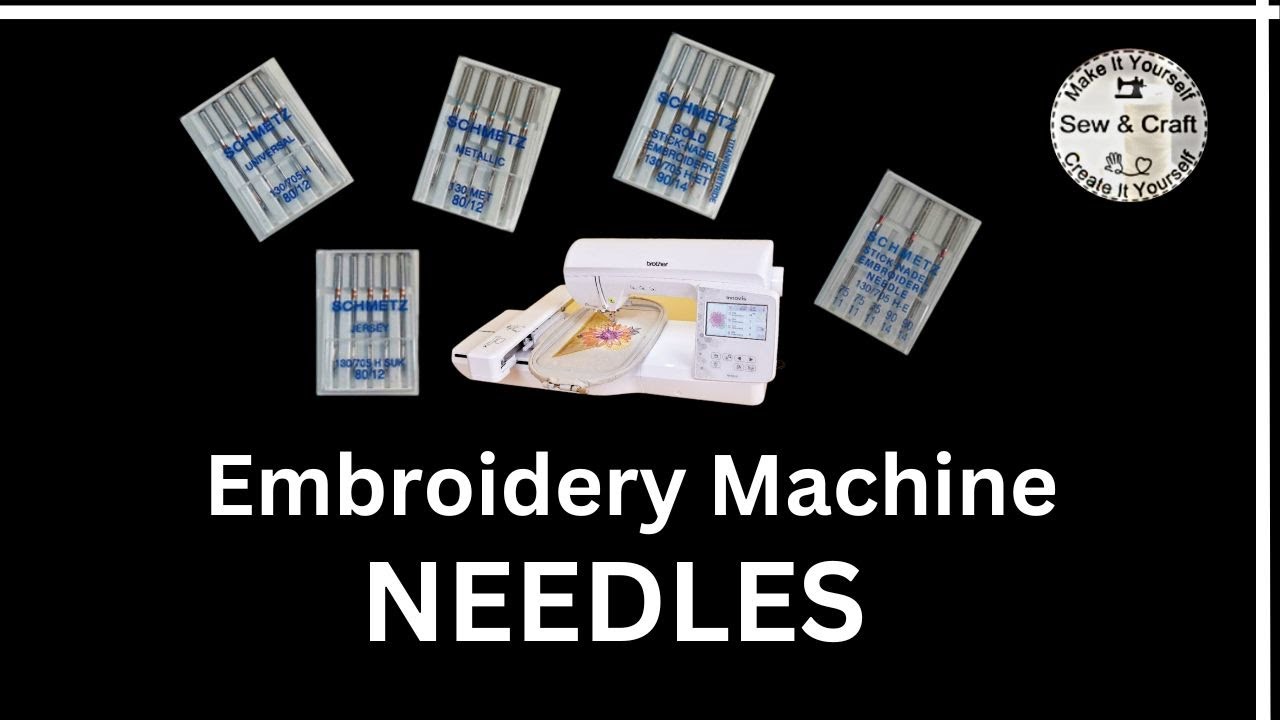 Embroidery Machine Needles - YouTube