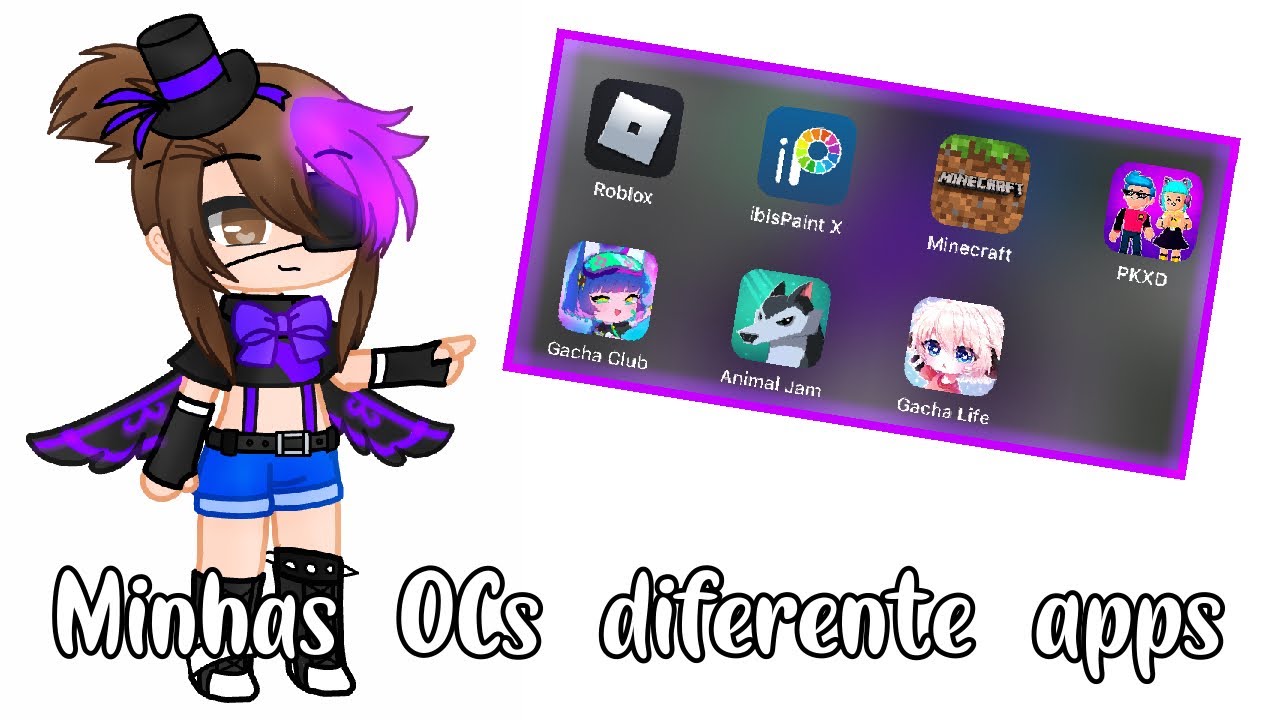 My OC in different apps - YouTube
