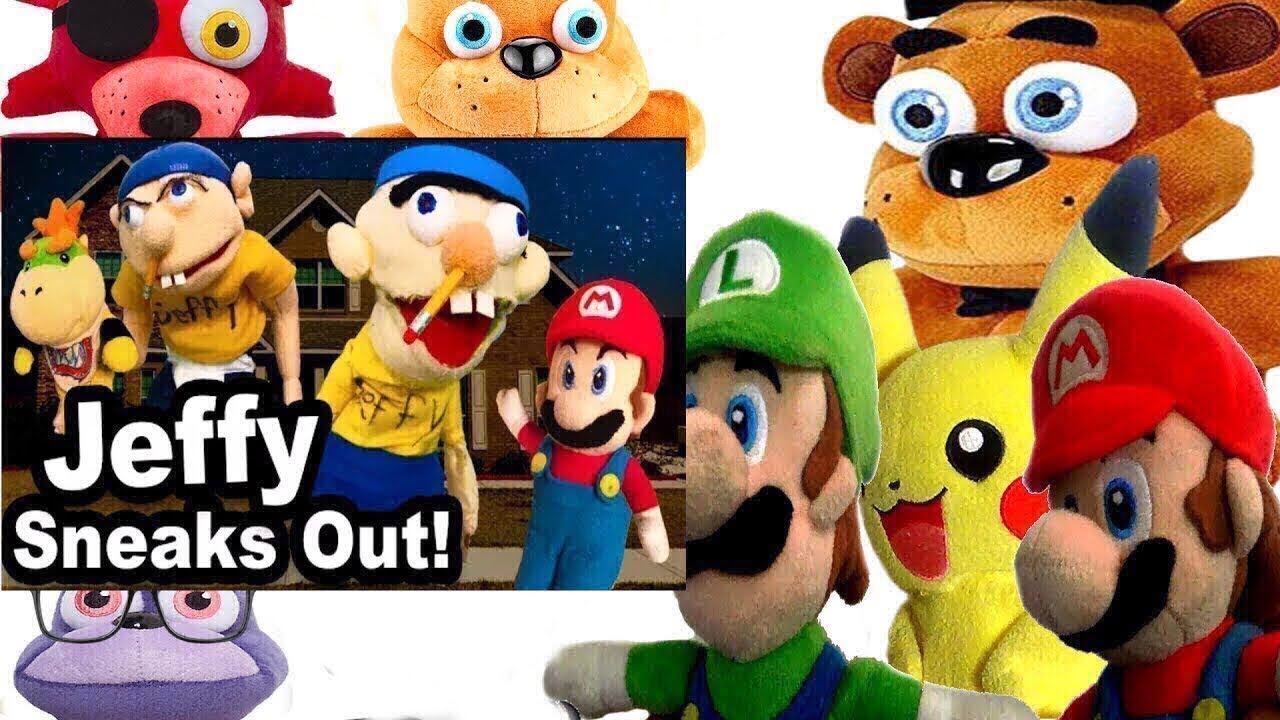 SML Movie: Jeffy Sneaks Out! Mario And Luigi Reaction (Freddy,Foxy,Fred ...