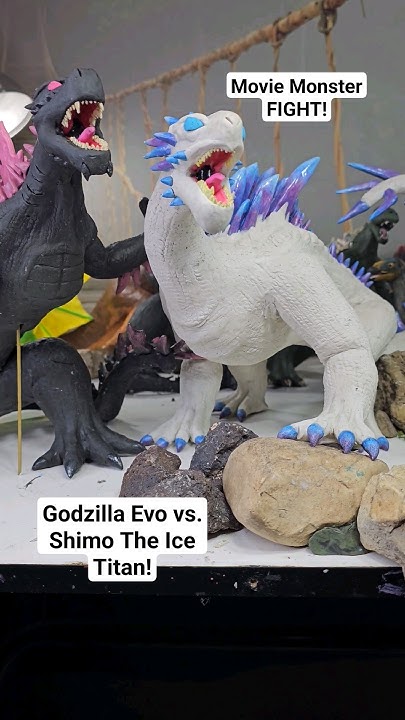 Legendary Godzilla Stop Motion Movie Monster Fight - Godzilla Vs Shimo - YouTube