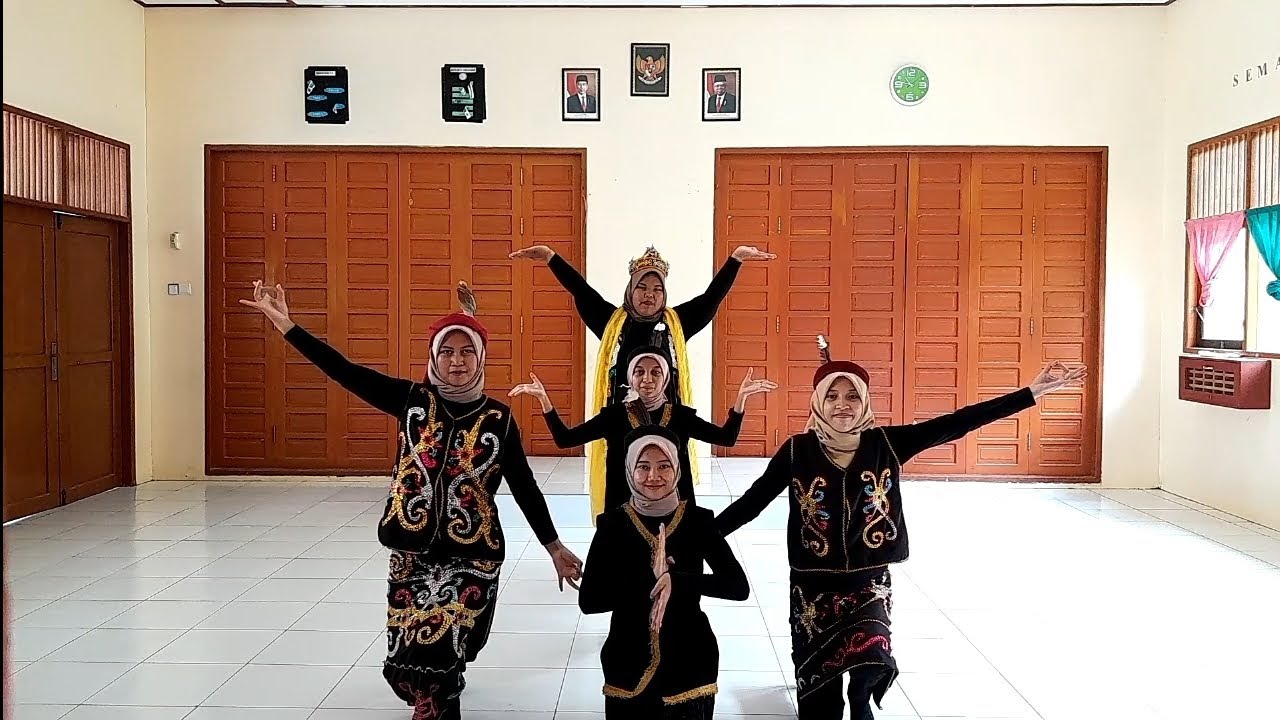 UJIAN PRAKTIK SENI BUDAYA || TARI KREASI BERKELOMPOK || SMA NEGERI 1 ...