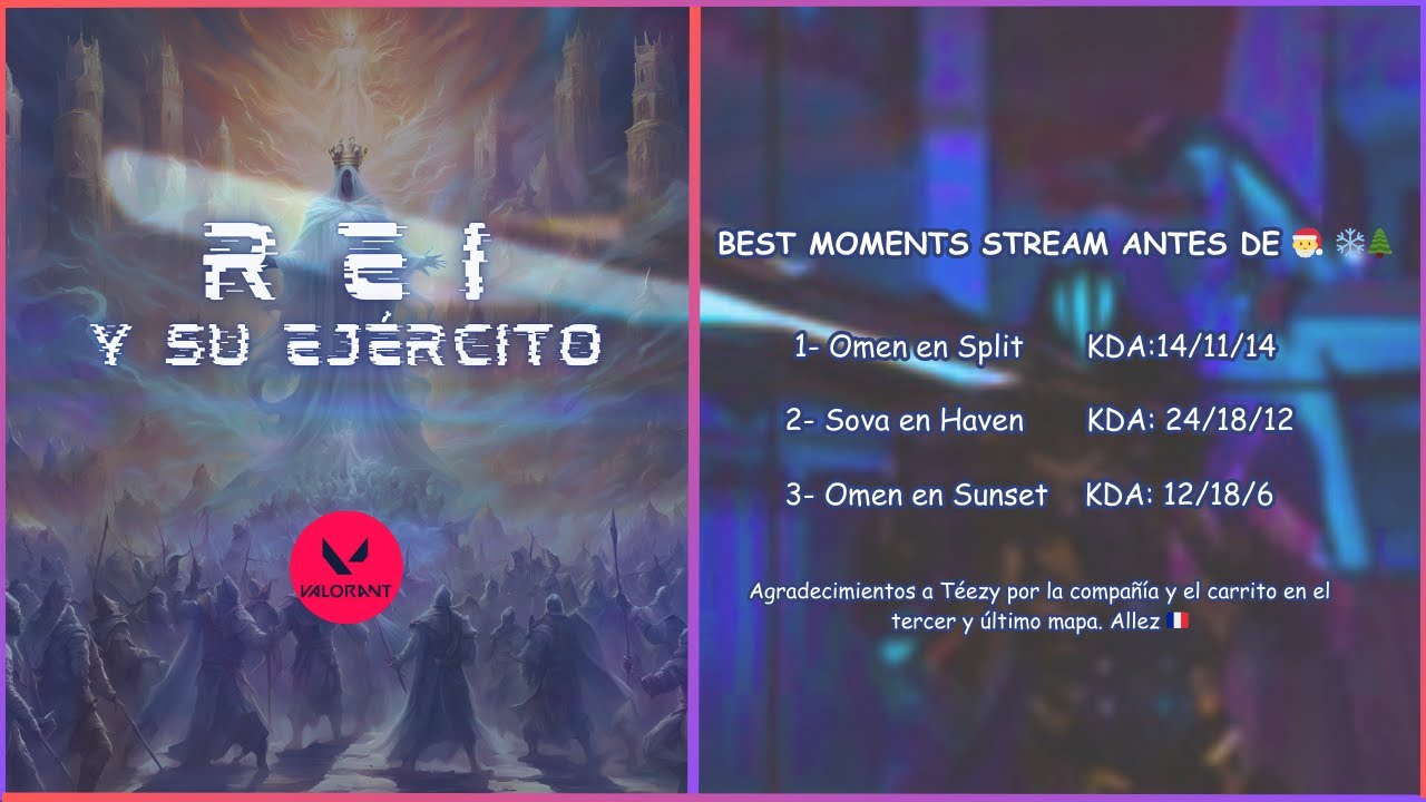 Mejores momentos de Rei del stream antes de Navidad 2024 - YouTube
