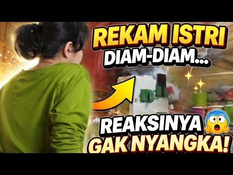 GAK NYANGKA! Rekam Istri Diam-Diam di Kamar… Reaksinya Bikin Kaget! 😳🤣