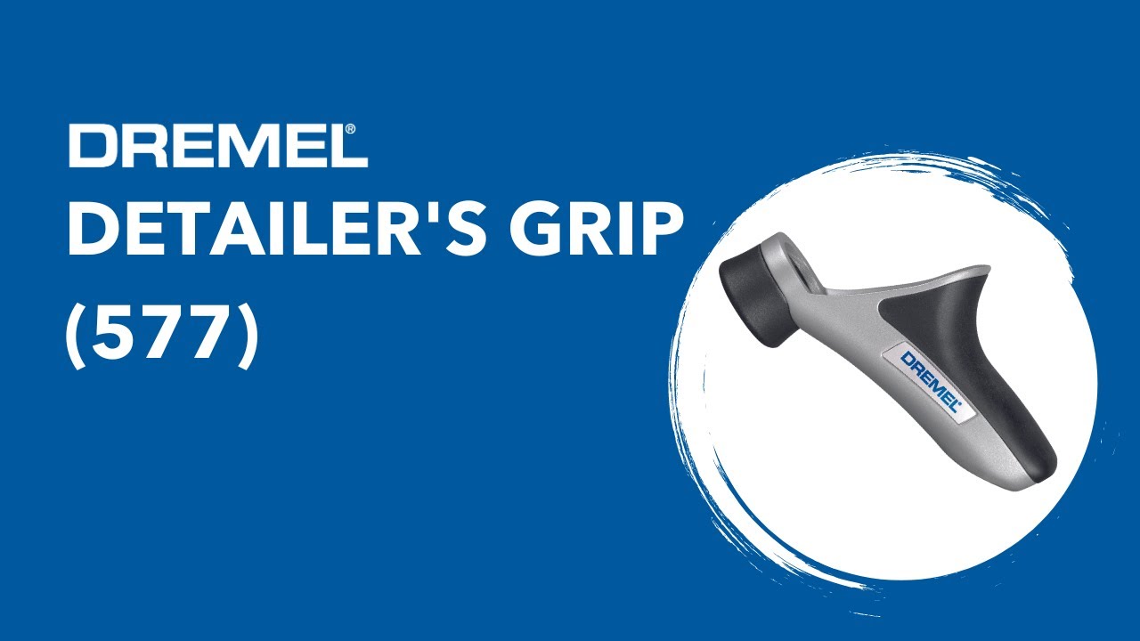 Get the Comfortable Grip and Precision Control with Dremel Detailer's Grip Attachment (577 ...