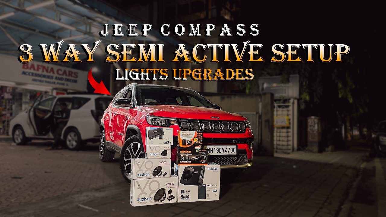 Jeep Compass Audio & Lighting Upgrade | Audison Voce 3-Way Setup ...
