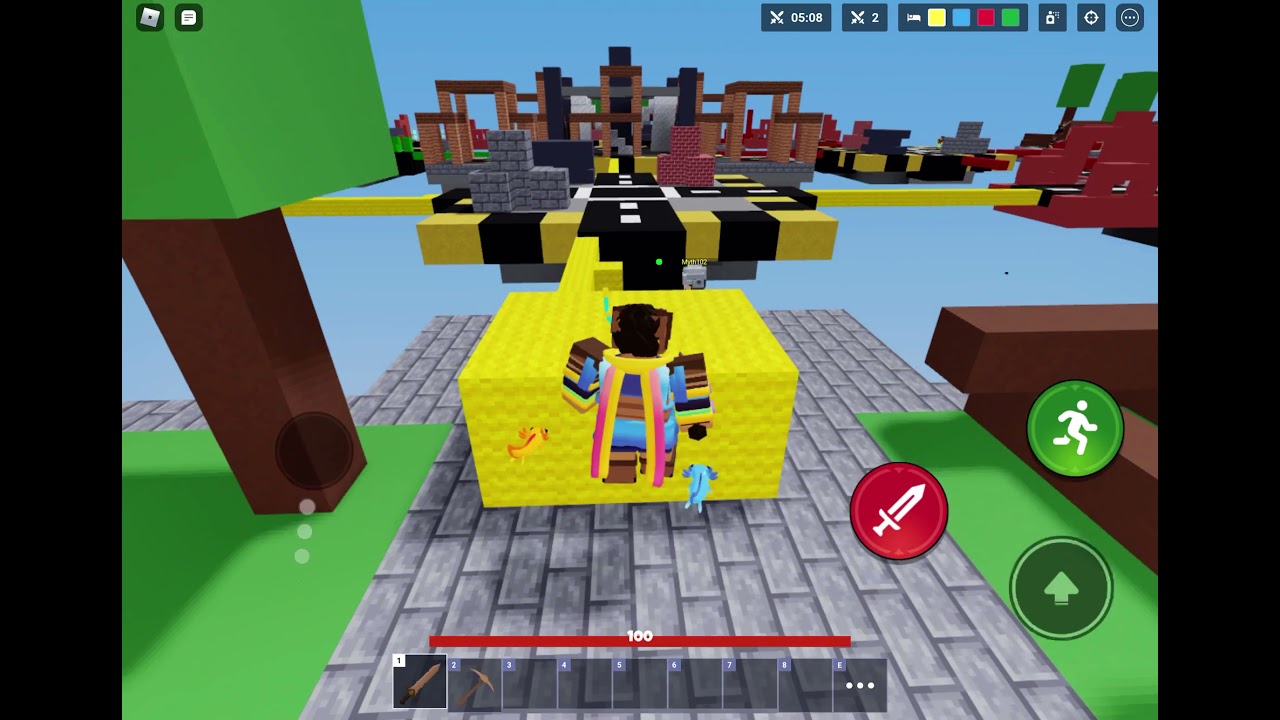 I supported axolotls by useing the axolotl amy kit in roblox bedwars # ...