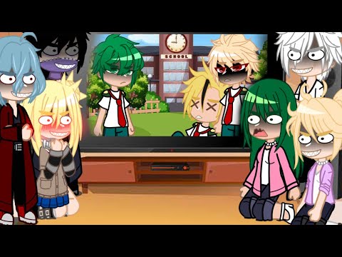 Pro heroes, LOV and Parents react  to  “ you can’t bully izuku !”|| mha/bnha || Gacha Club/Life ||