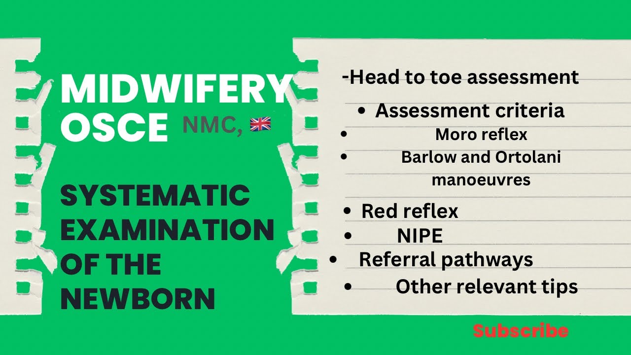 How to do SEN station Midwifery OSCE | Head to toe exam - YouTube