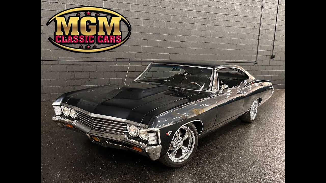 1967 Chevrolet Impala 454 For Sale - YouTube