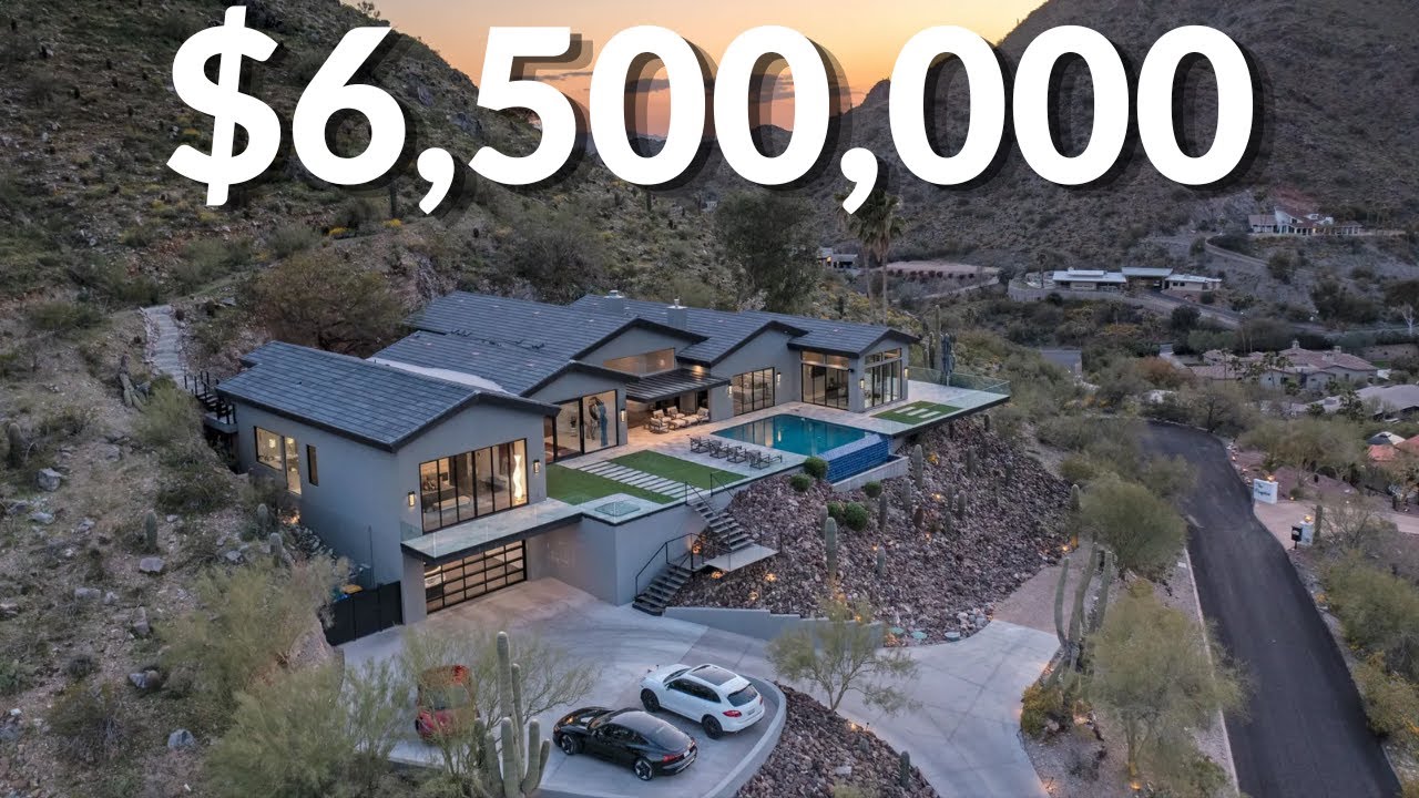 Inside a $6,500,000 MODERN Mansion With Stunning Views | Paradise ...