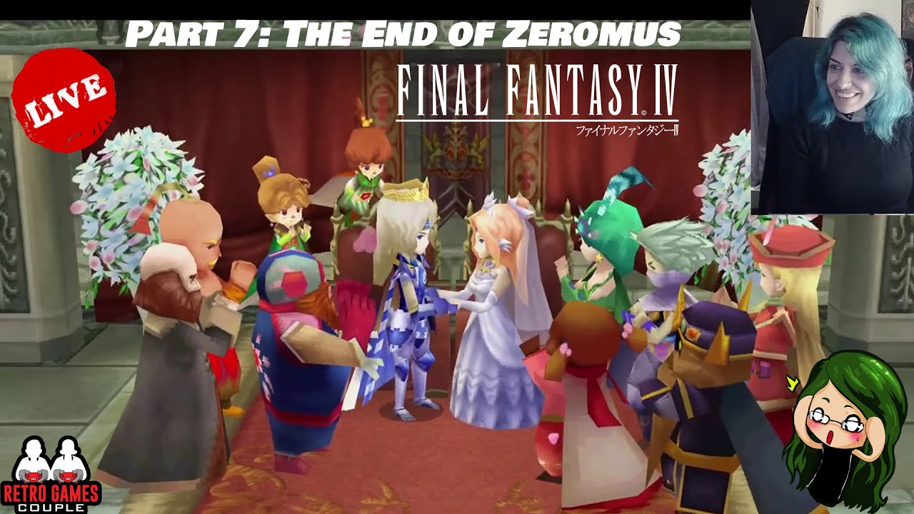 Final Fantasy IV 3D Remake (LIVE, Part 7: The end of Zeromus! [Final ...