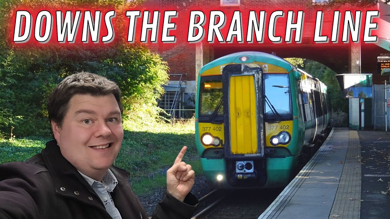 Epsom Downs Branch Line - No last hurdle for this Railway line! - YouTube