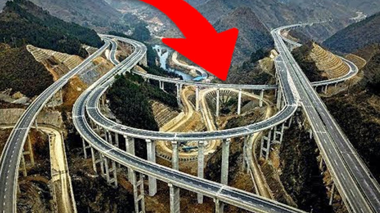 Wie die Chinesen Straßen bauen - YouTube