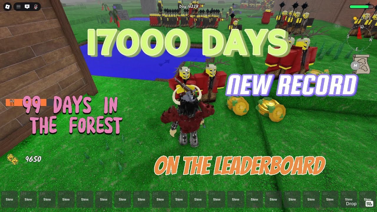 99 DAYS IN THE FORST REACHED 17056 DAYS - YouTube
