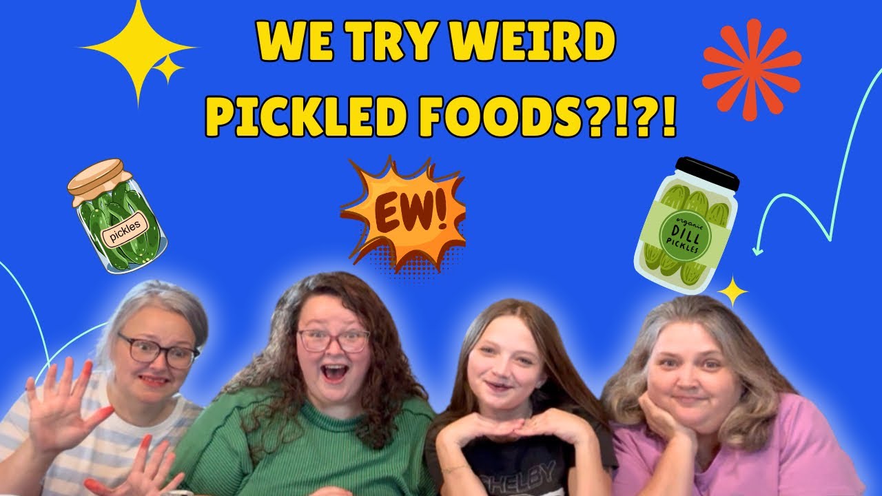Trying Weird Pickled Foods With @SouthernFrugalMomma and ...
