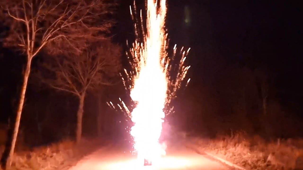 Fireworks Compilation 4" Shells - YouTube