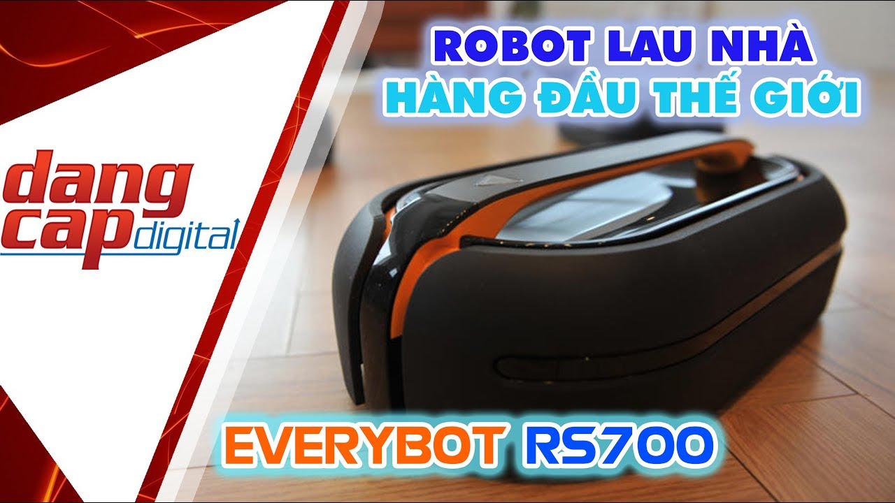 Robot lau nhà hàng đầu thế giới : EVERYBOT RS700 nâng cấp đáng giá - Dangcapdigital.vn - YouTube