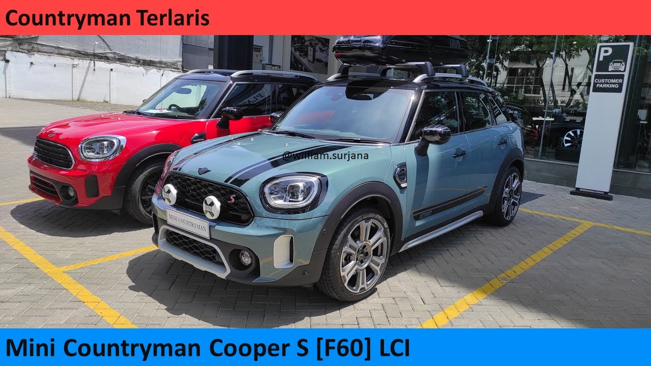 Mini Countryman Cooper S Retrofit [F60] LCI review - Indonesia - YouTube