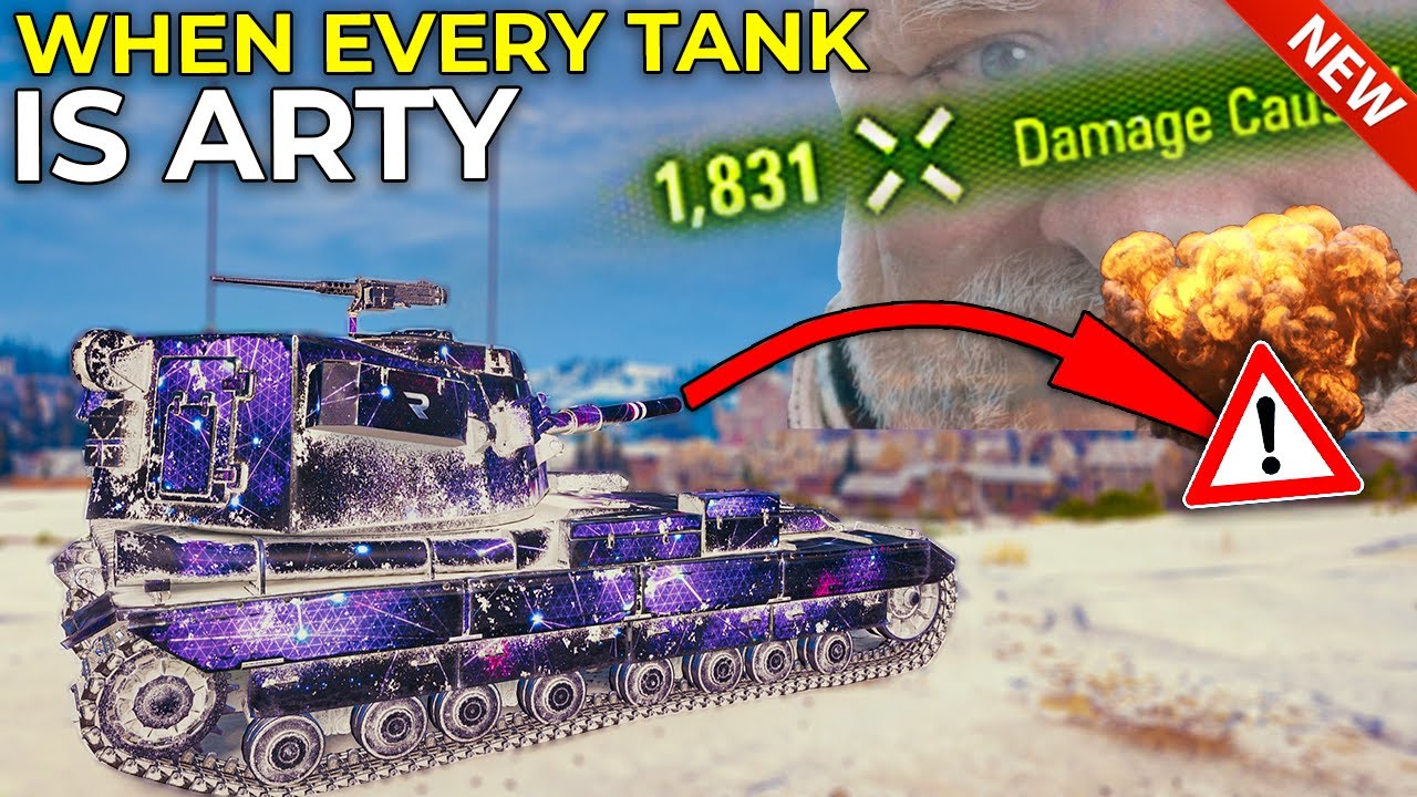 I Turned 183 into ARTY! | World of Tanks Arcade Mode Holiday Ops - YouTube