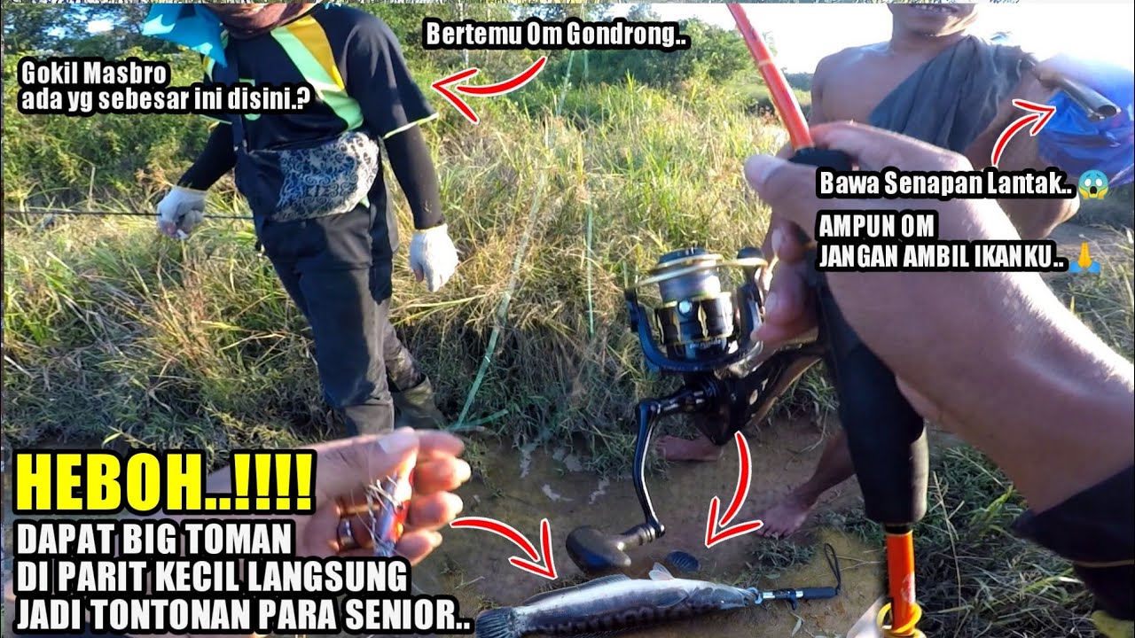 Ini Asli Pecah Set Ultralight Di Hajar Toman Monster | Capung 622 1-3Lb ...