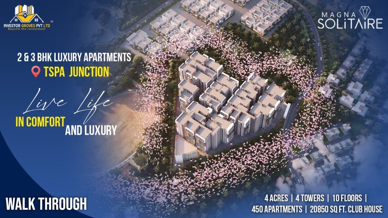 Luxurious Apartments | Magna Solitaire by Magna Infra Avenues | TSPA ...