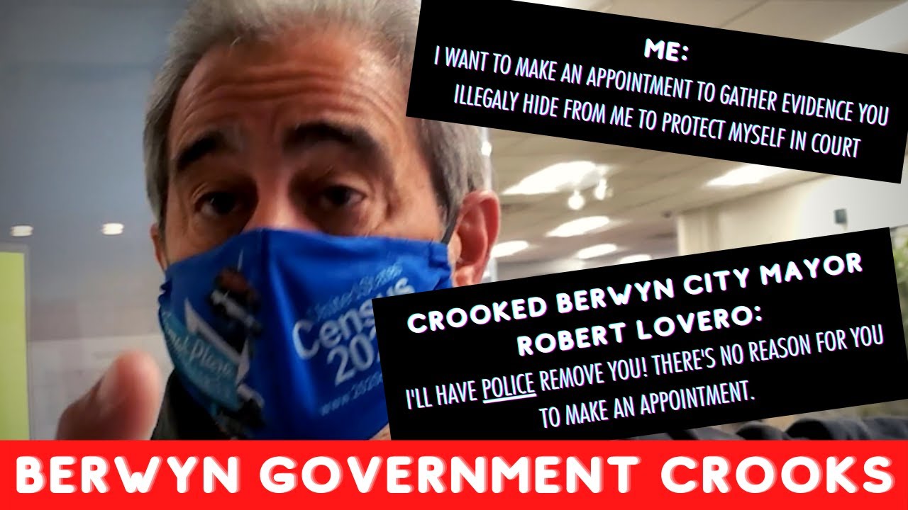 Berwyn IL Mayor Robert Lovero Violates Civil Rights: 1st Amendment ...